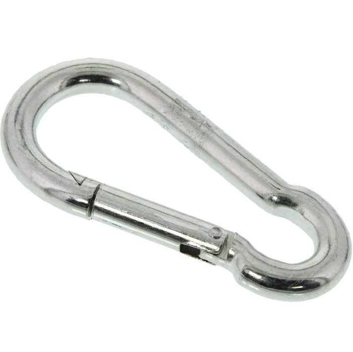 Snap Hook- 13/64" (5mm X 50mm ) (13/64" X 2") High Carbon Steel ...