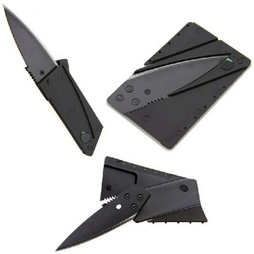 Ultra-Light Credit Card Folding Stainless Steel Knife ~ Micro Knife ...