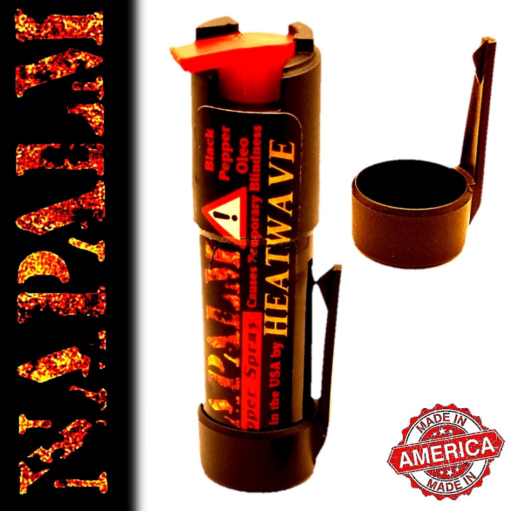HEATWAVE NAPALM ~ .5 oz Palm Size "Twist Lock" Canister - Defense Warehouse