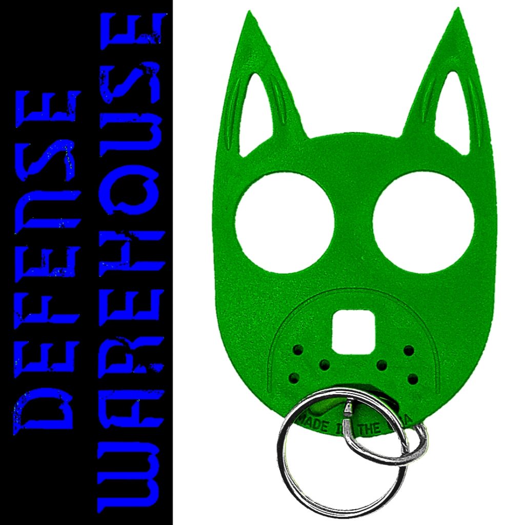 Original Wild Dog Defense Key-Chain ~ GREEN - Defense Warehouse