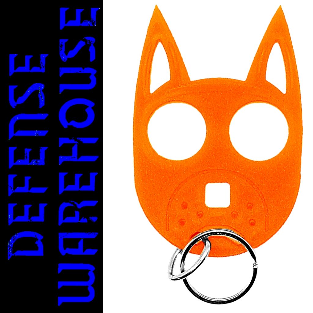 Original Wild Dog Defense Key-Chain ~ ORANGE - Defense Warehouse