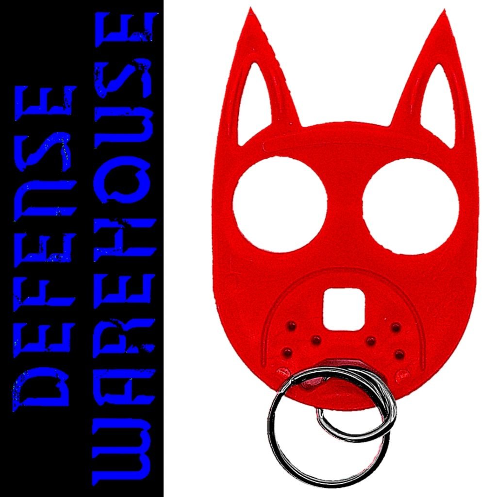 Original Wild Dog Defense Key-Chain ~ RED - Defense Warehouse