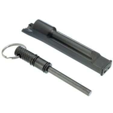3-IN-1 Flint Fire Starter w/ Integrated Whistle & Split Ring - Defense ...